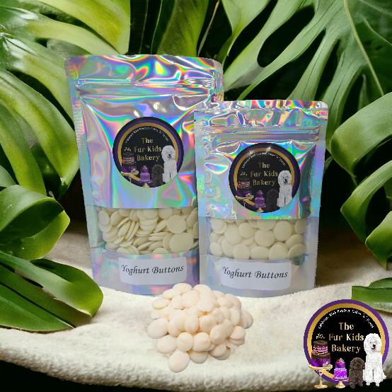 Yoghurt Buttons (No Added Sugar) – The Fur Kids Bakery