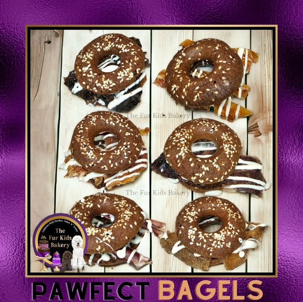 Pawfect Bagels 3 Pack – The Fur Kids Bakery